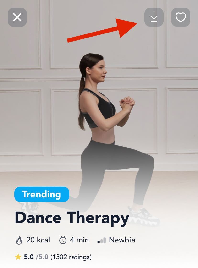 Dancebit: watching the classes offline – Gismart Help Center